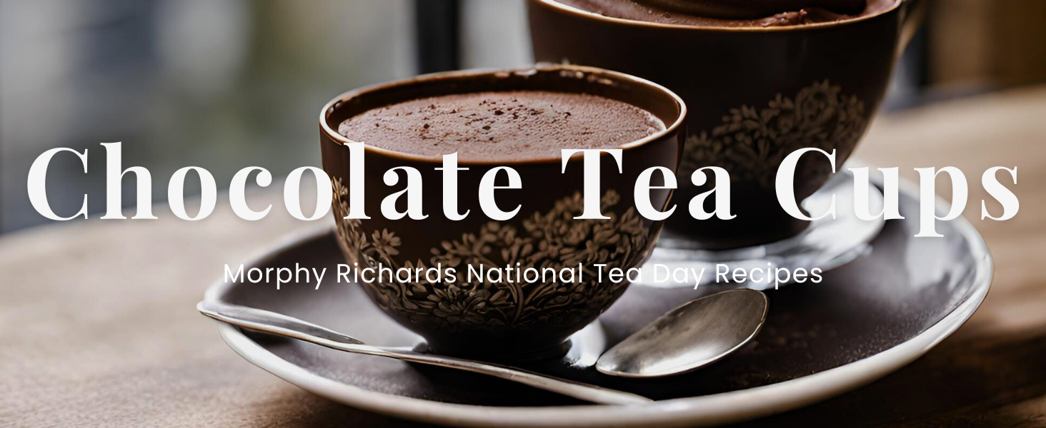 Chocolate Tea Cups – Morphy Richards-UK