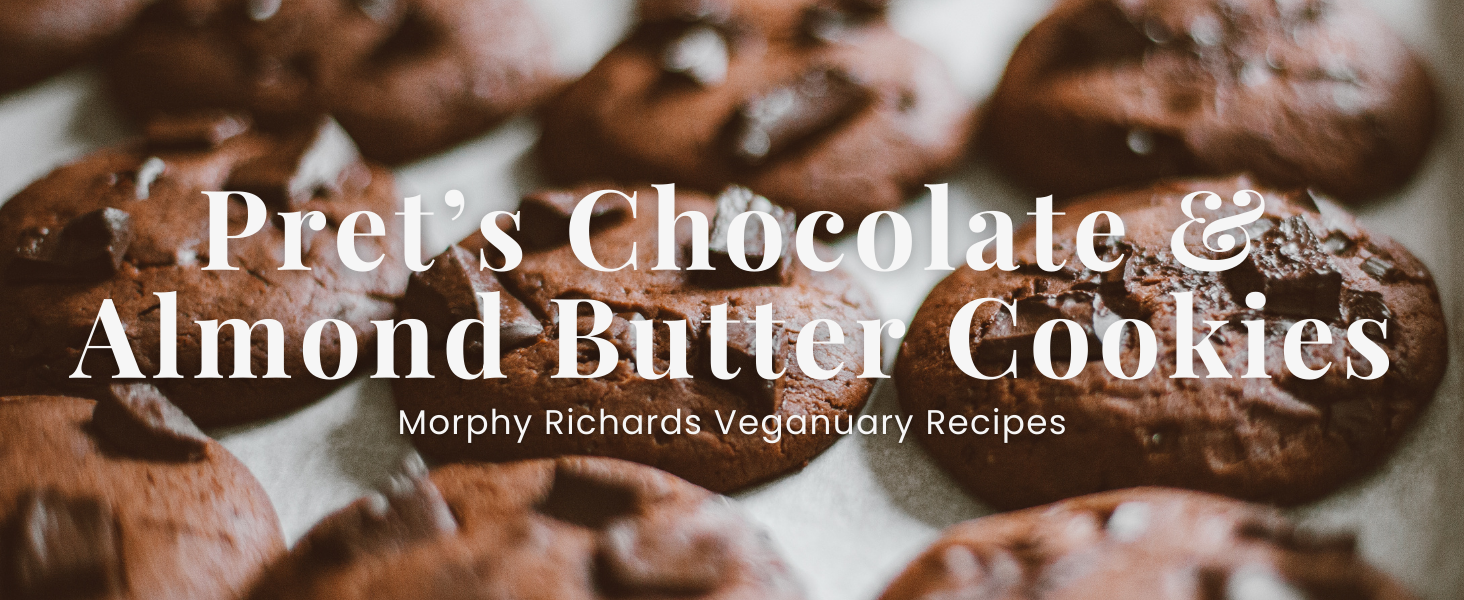 Pret's Chocolate & Almond Butter Cookies – Morphy Richards-UK