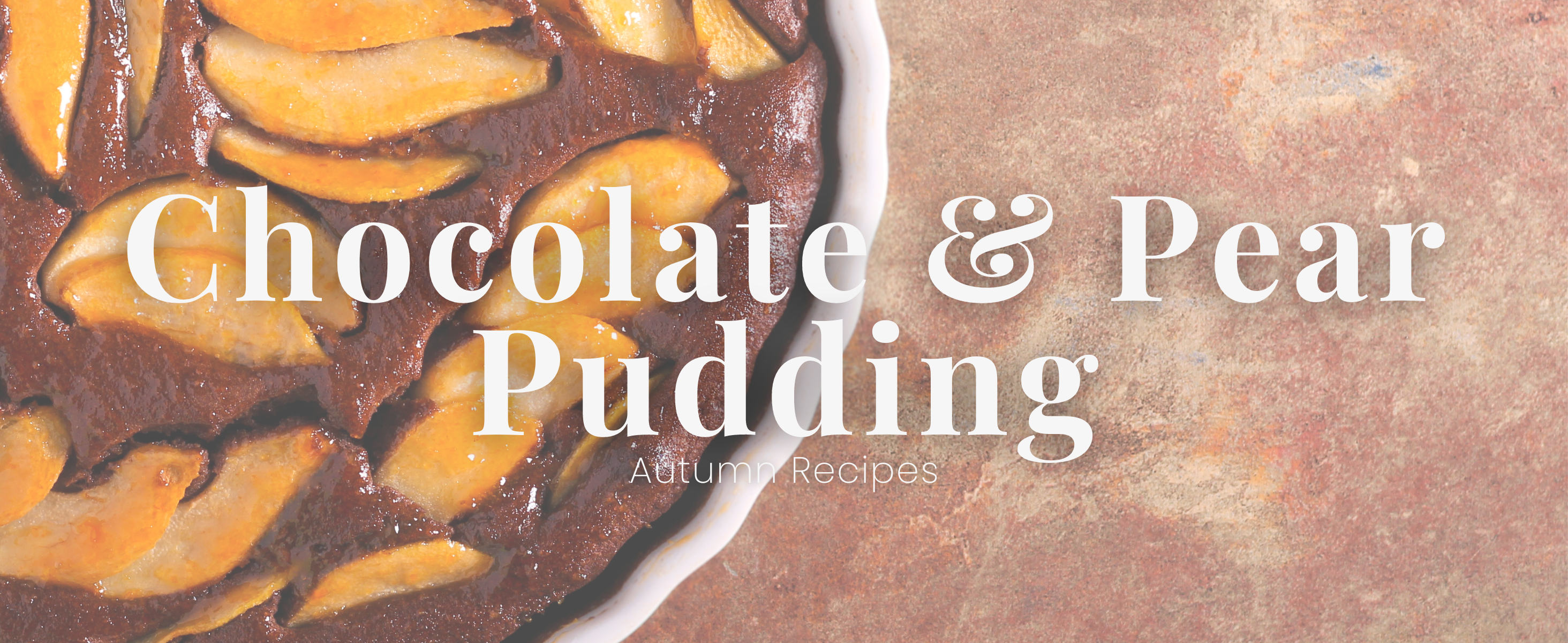Chocolate Pear Pudding – Morphy Richards UK