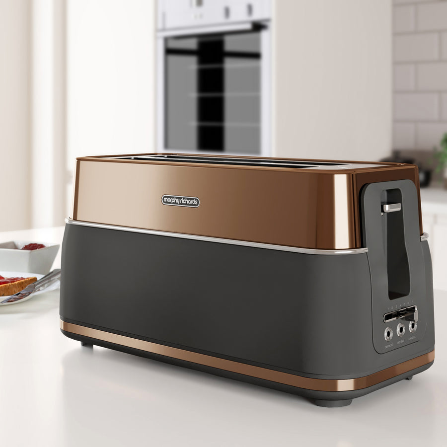 Signature Matt Copper 4-Slice Toaster – Morphy Richards-UK