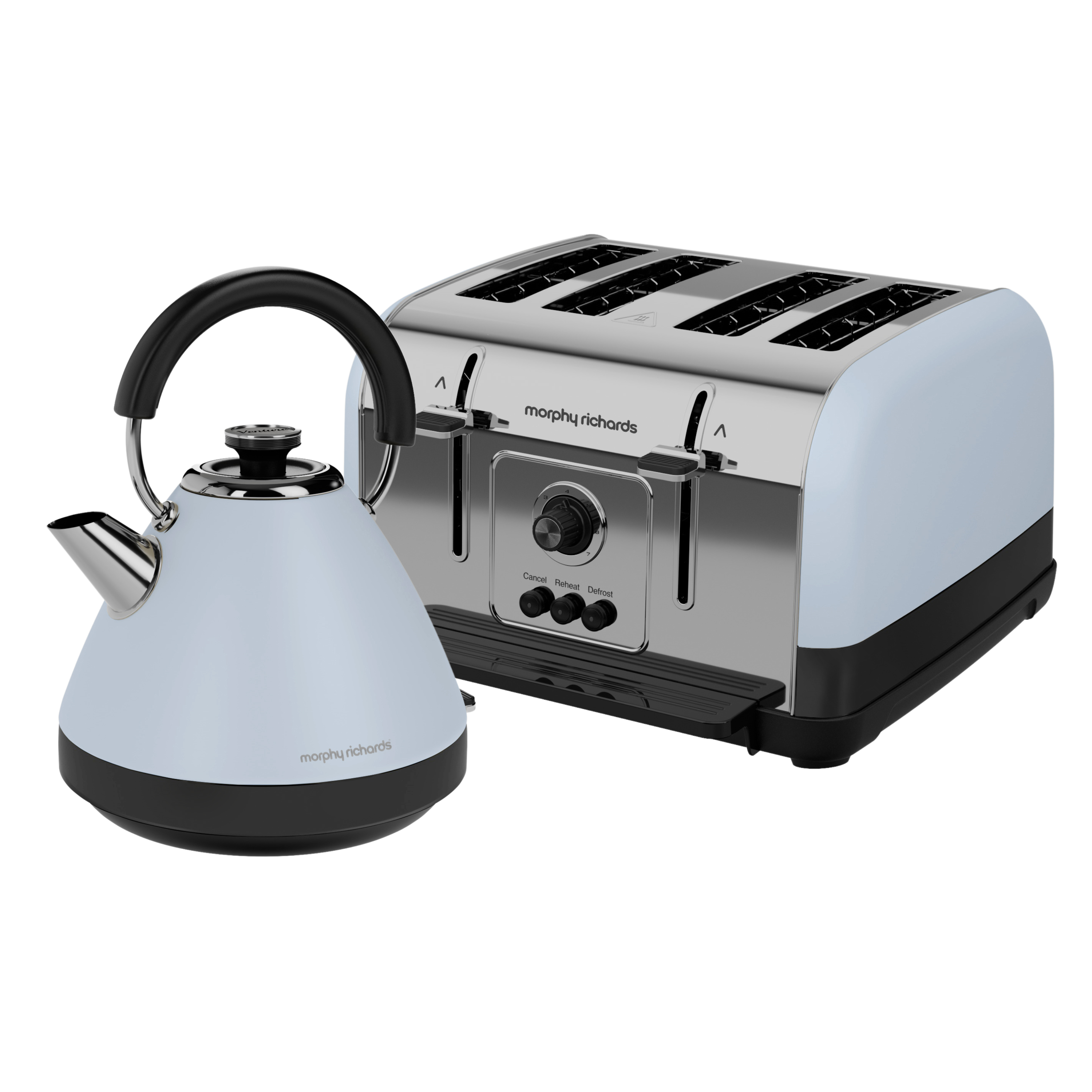 Venture Duck Egg Blue Kettle and Toaster Set – Morphy Richards-UK