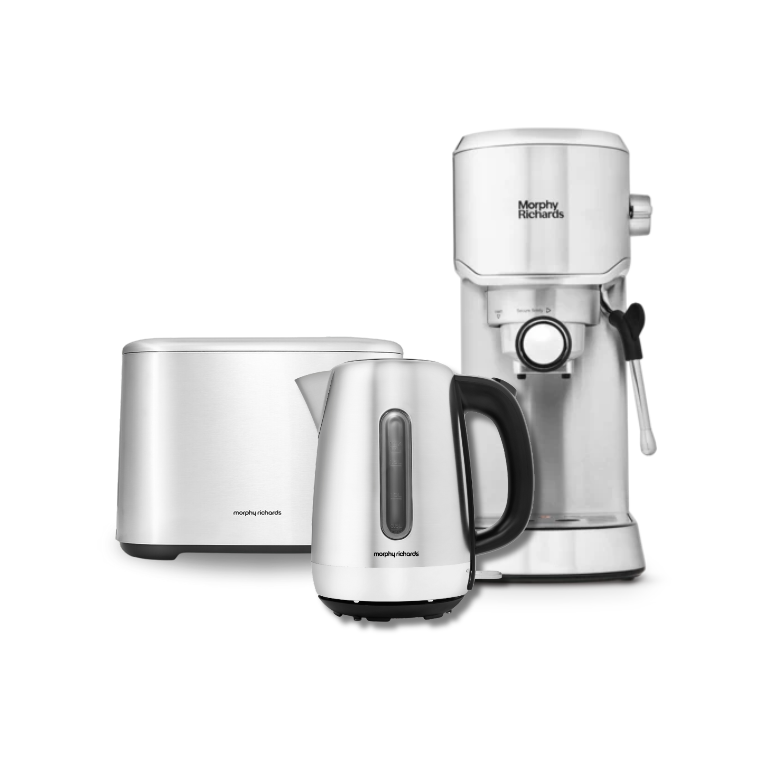 Equip Kettle and Toaster Set & Traditional Espresso Coffee Machine - S ...