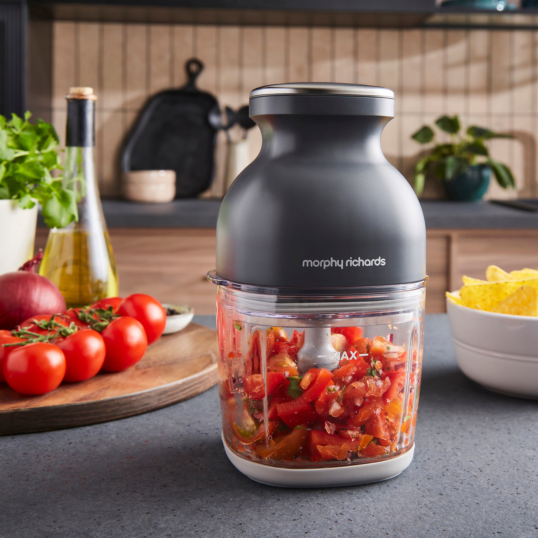 Morphy Richards Rechargeable Multifunction 3-in-1 Mini Food Chopper