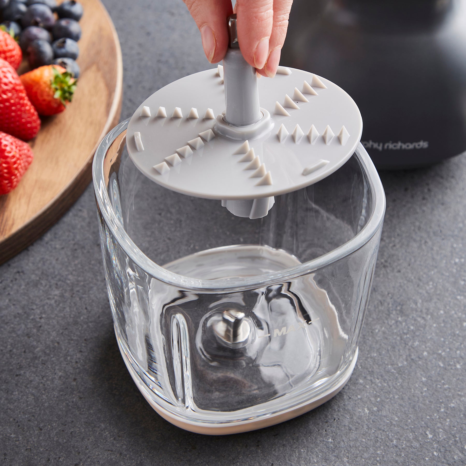 Morphy Richards Rechargeable Multifunction 3-in-1 Mini Food Chopper