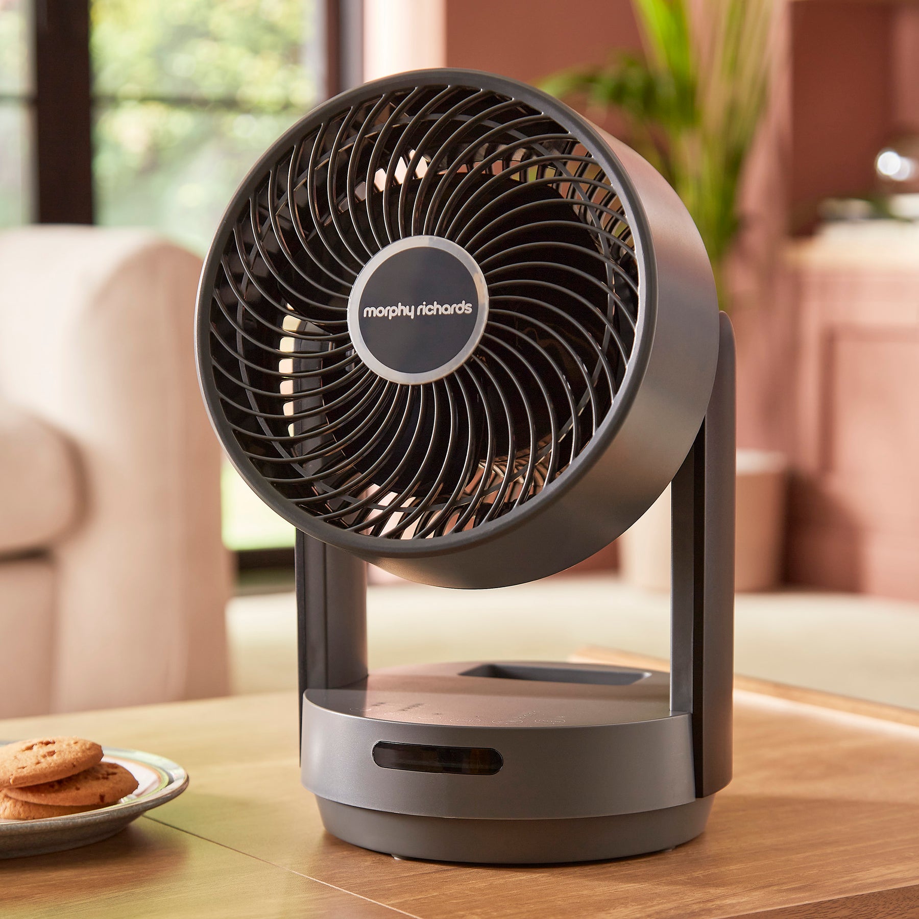 Morphy Richards Air Flex 6” Circulating Desktop Fan with Remote Control ...