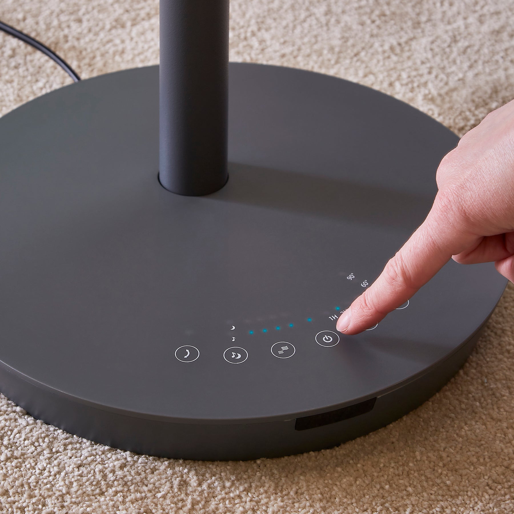 Morphy Richards Air Flex 9” Air Circulating Pedestal Fan With Remote ...