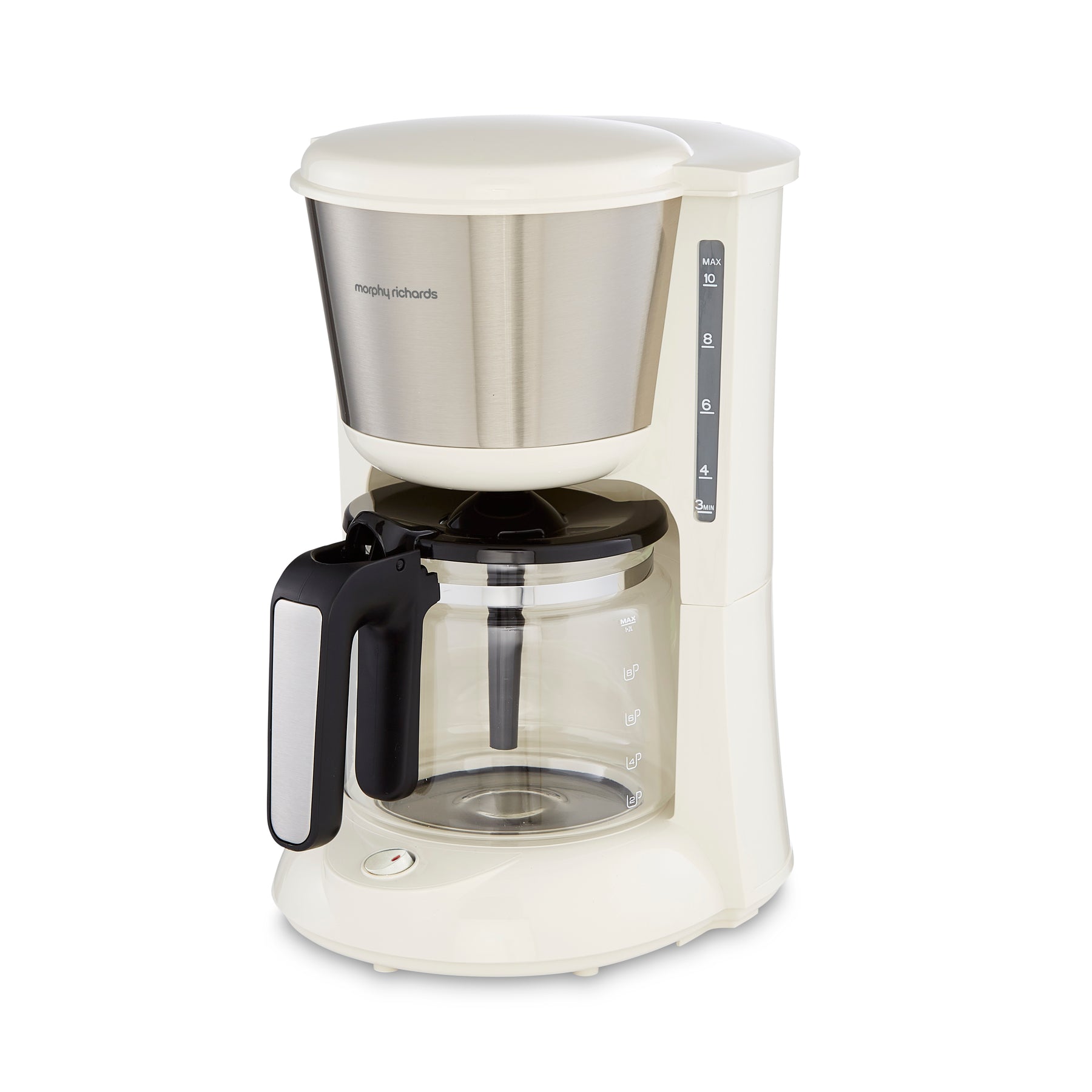 Morphy Richards Equip Filter Coffee Machine - Cream