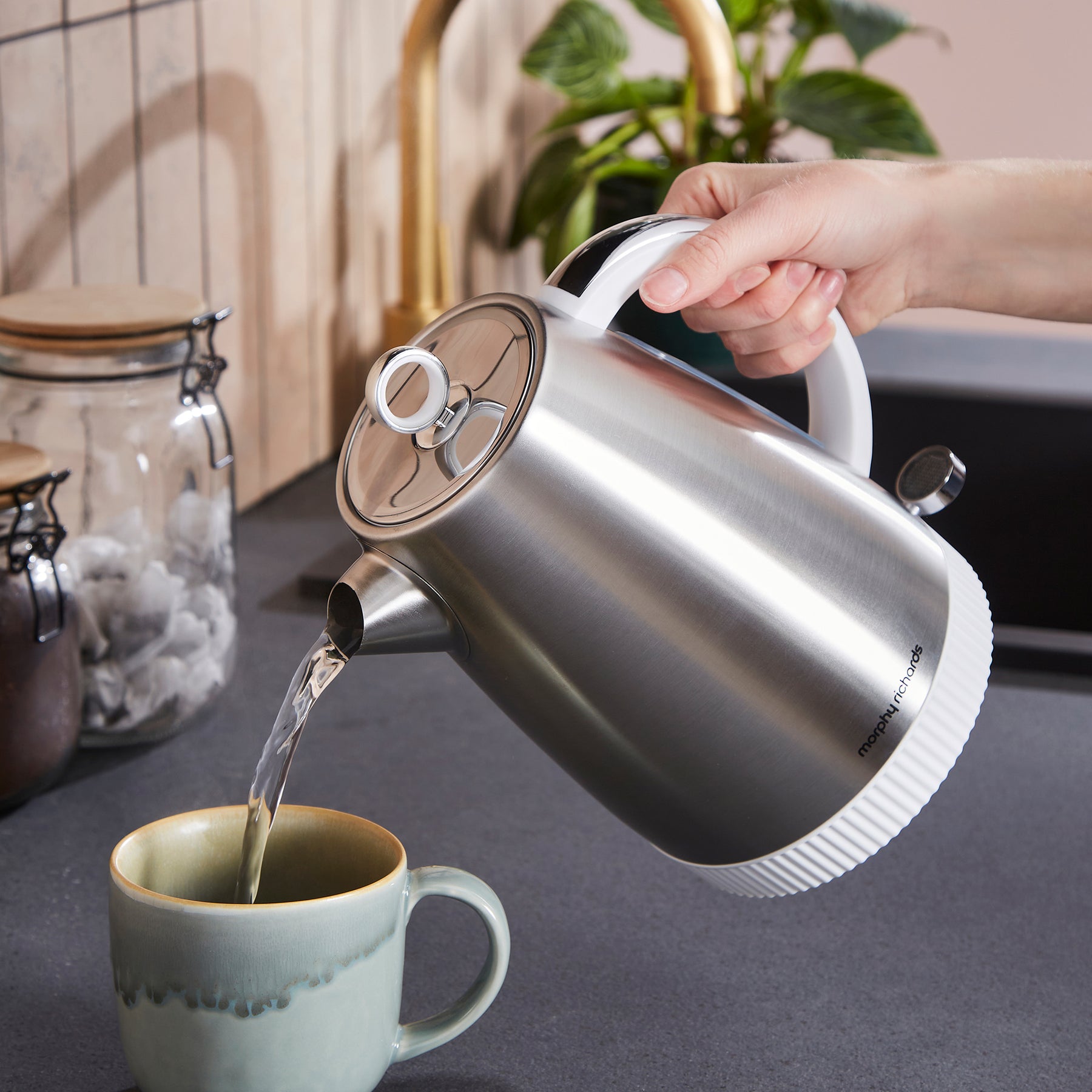 Mexborough White Kettle & Toaster Set – Morphy Richards UK