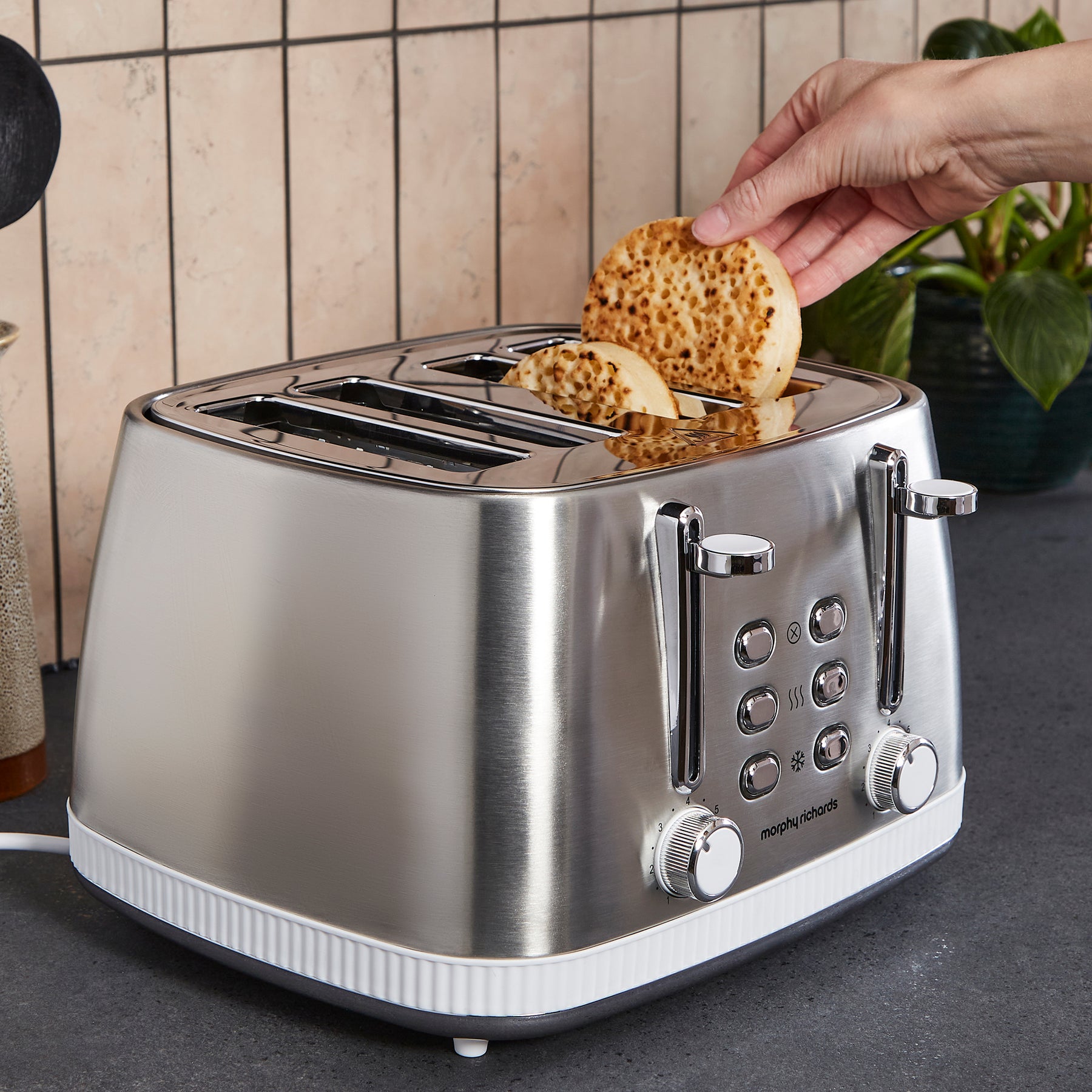 Mexborough White Kettle & Toaster Set – Morphy Richards UK