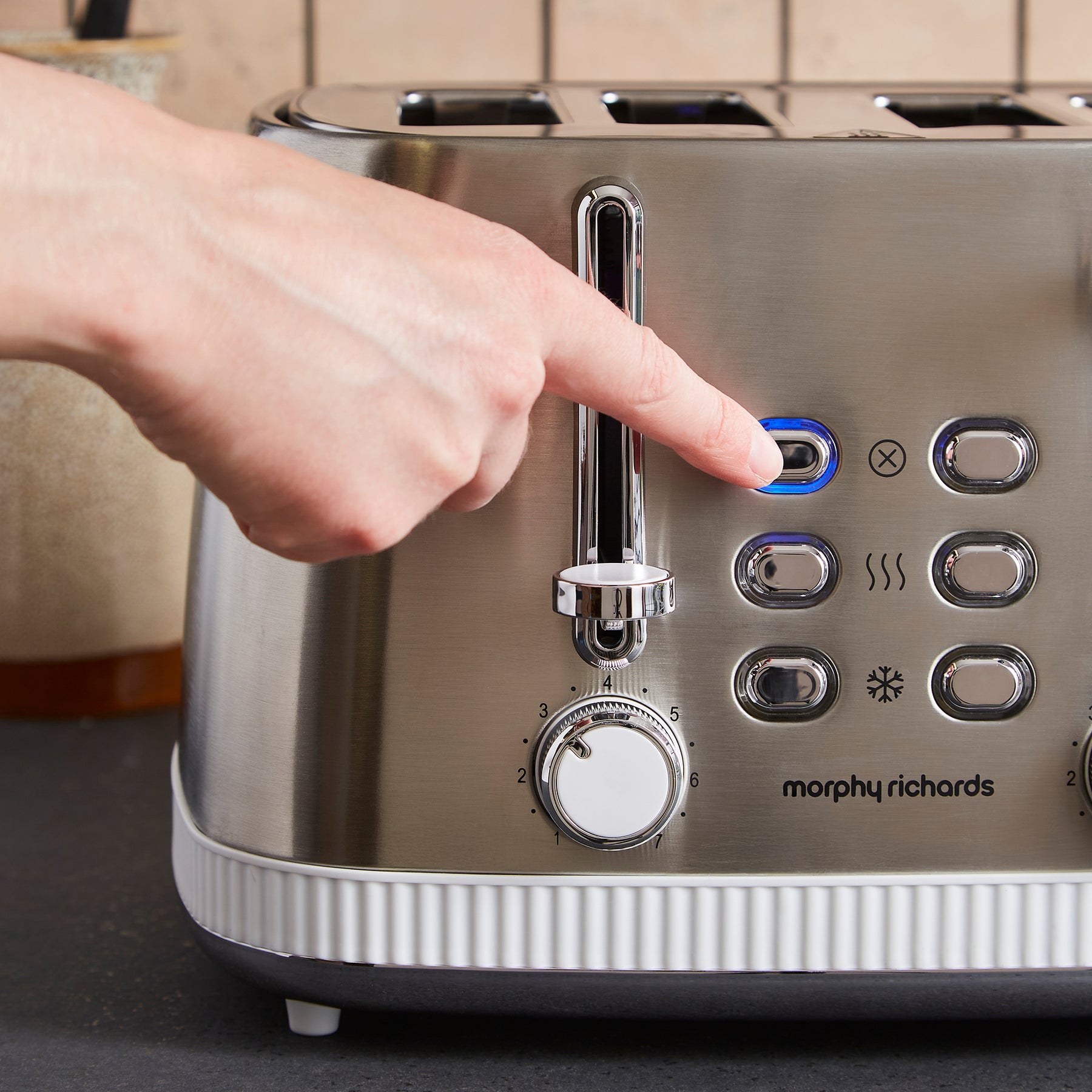 Mexborough White Kettle & Toaster Set – Morphy Richards UK