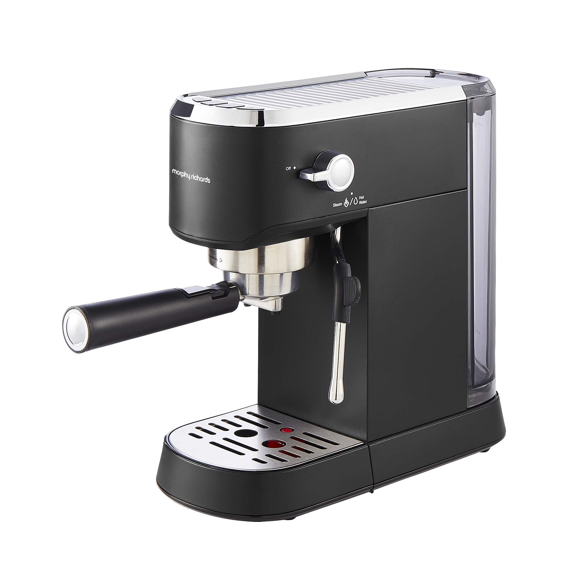 Morphy Richards Traditional Compact Pump Espresso Machine - Black ...