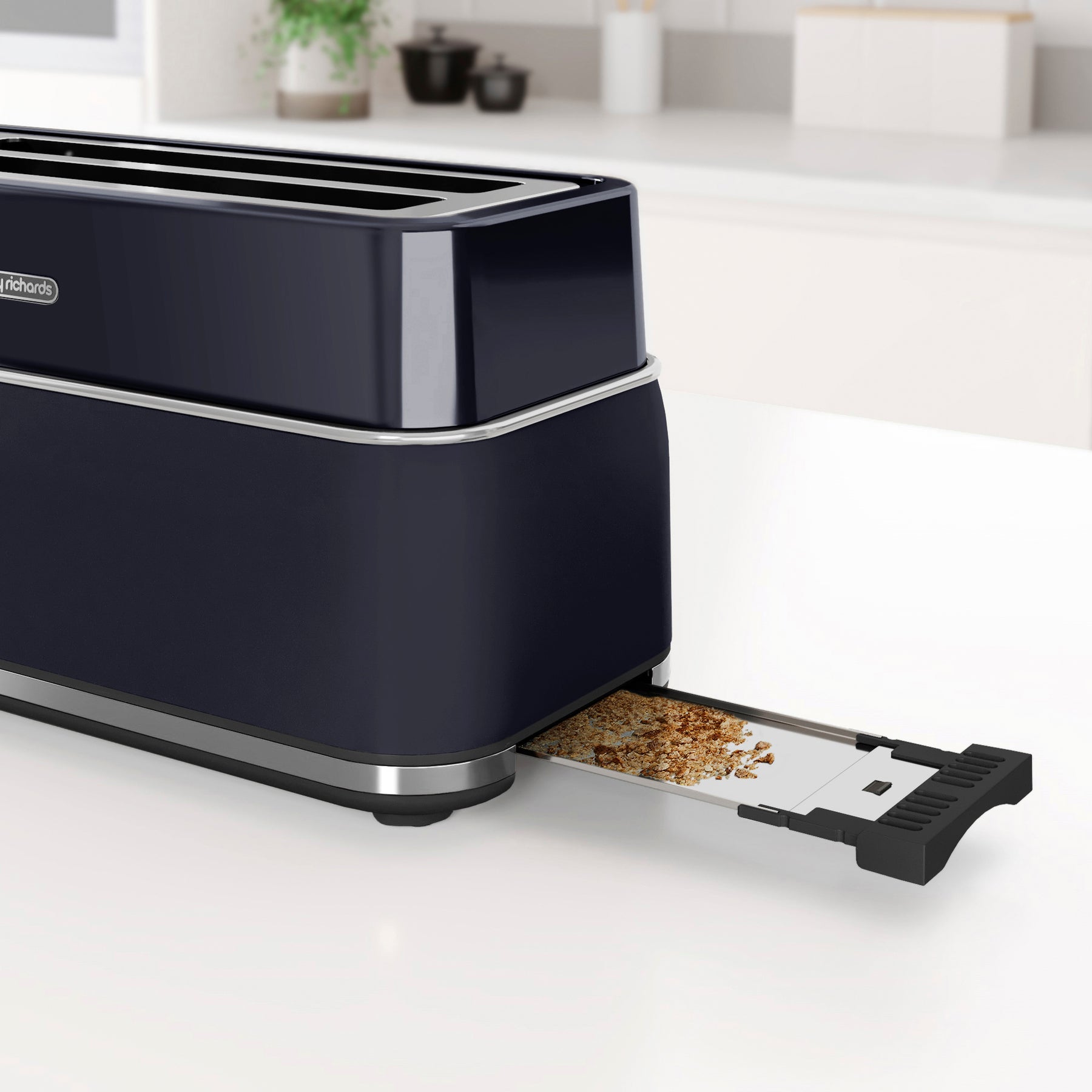 Signature Matt Blue 4-Slice Toaster – Morphy Richards-UK