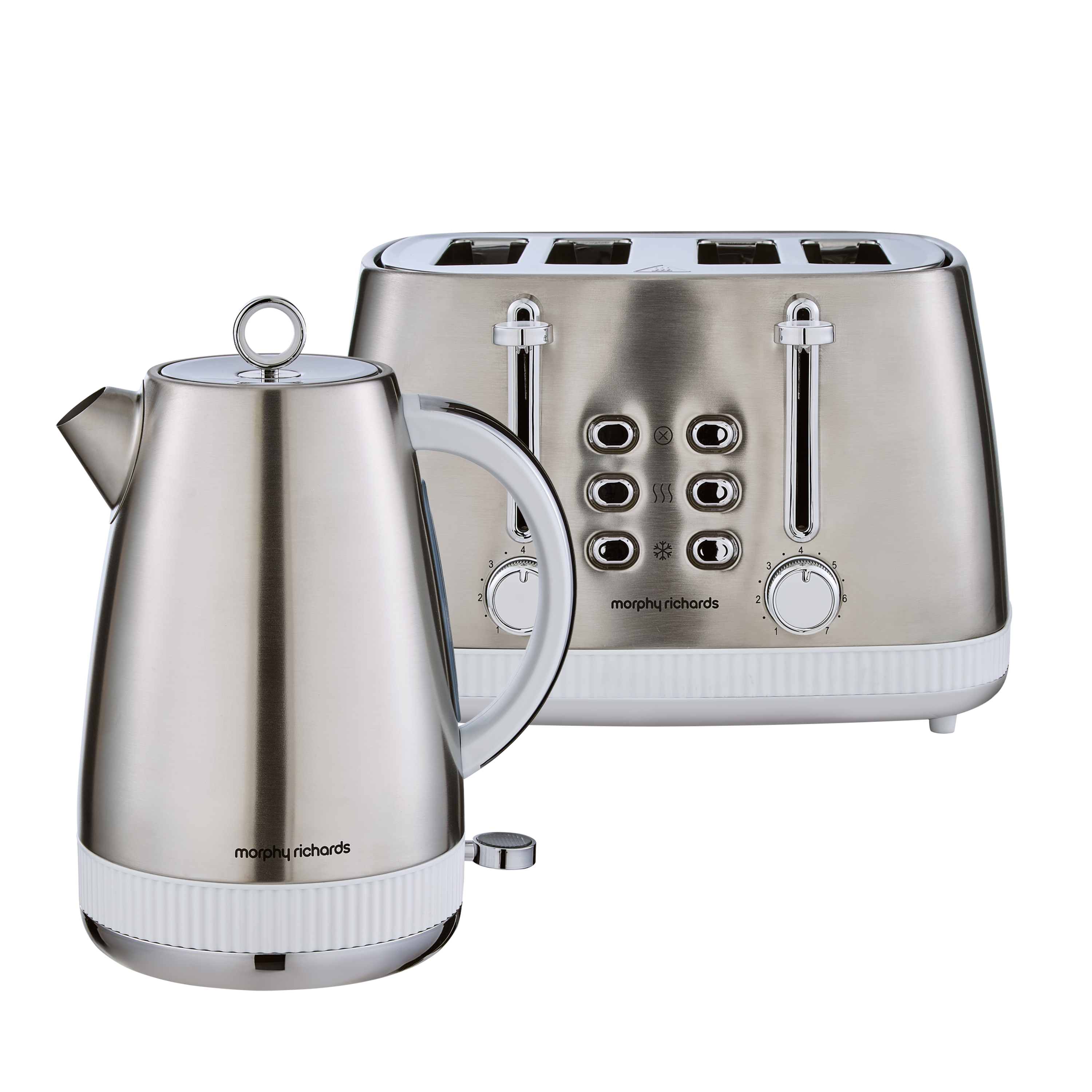 Mexborough White Kettle & Toaster Set – Morphy Richards UK