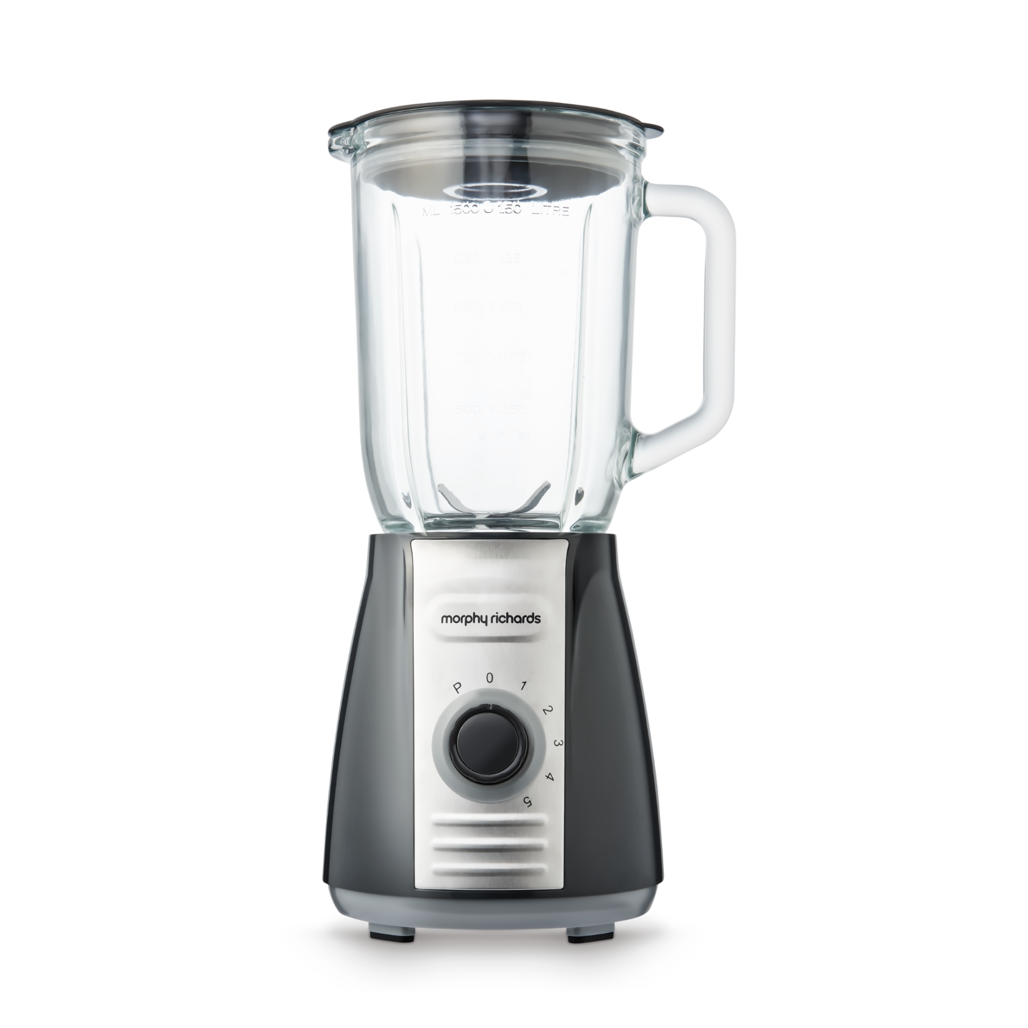 Total Control Jug Table Blender Grey – Morphy Richards-UK